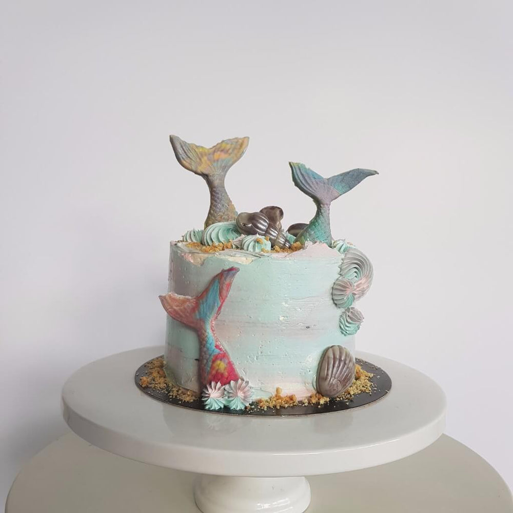 Little Mermaid Cake Recipe | Anges de Sucre