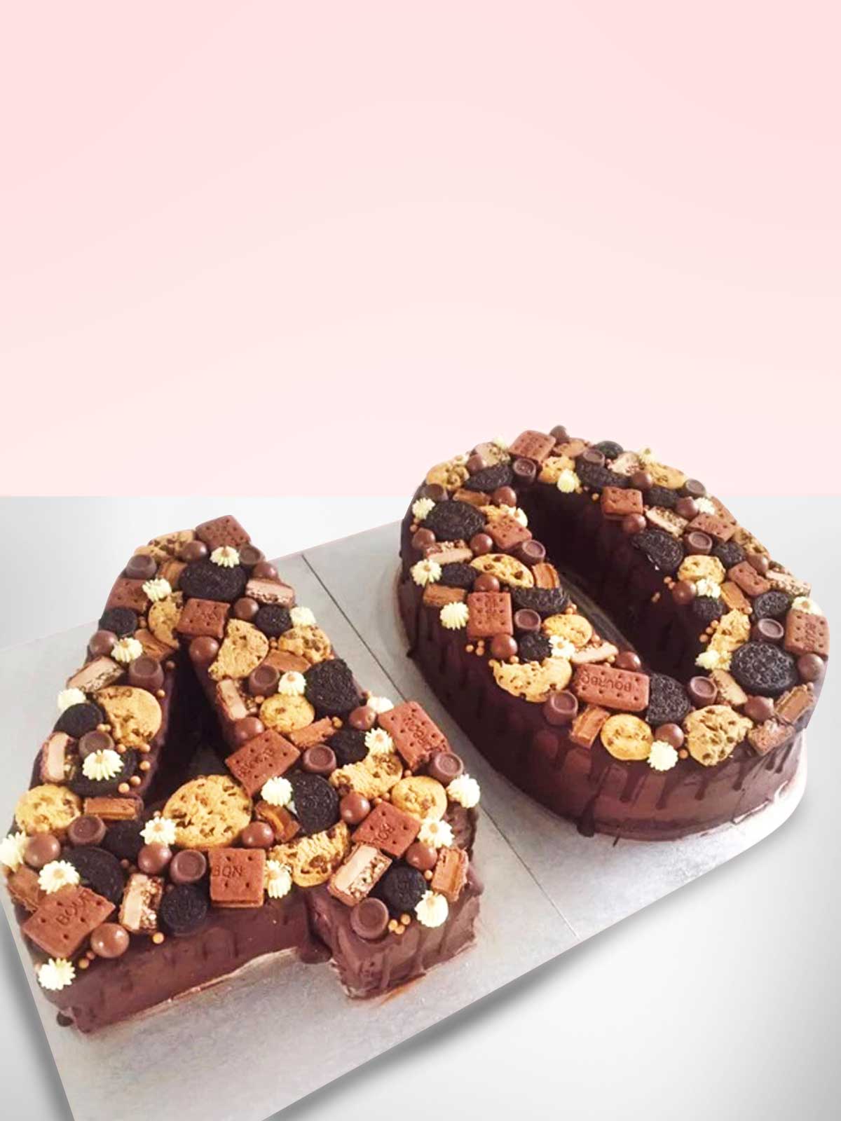 Luxury Number Cakes | Free Delivery | London & Surrey