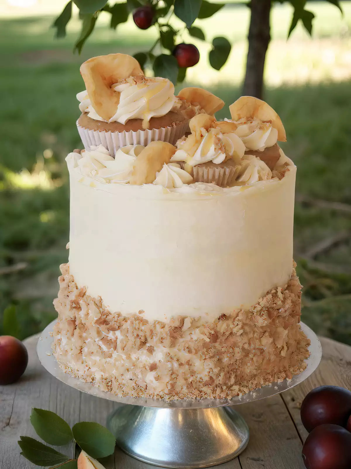 Apple Cake For Wedding Cinnamon Caramel Apple Cake