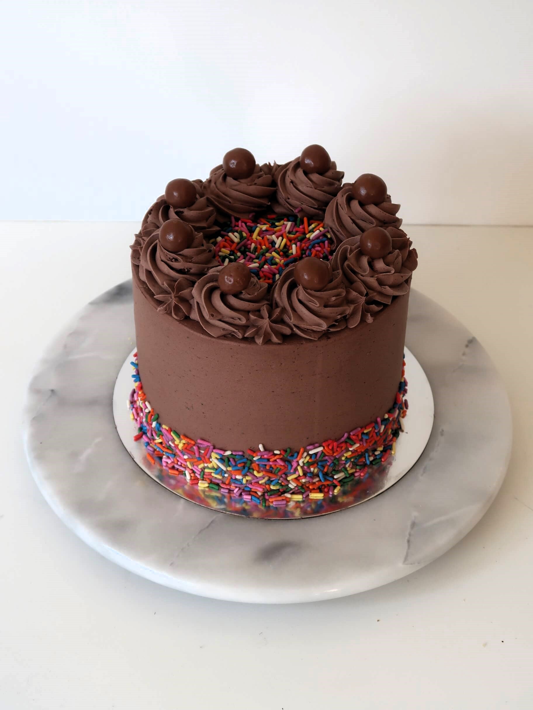 Chocolate Rainbow Birthday Cake | Free Delivery | London & Surrey