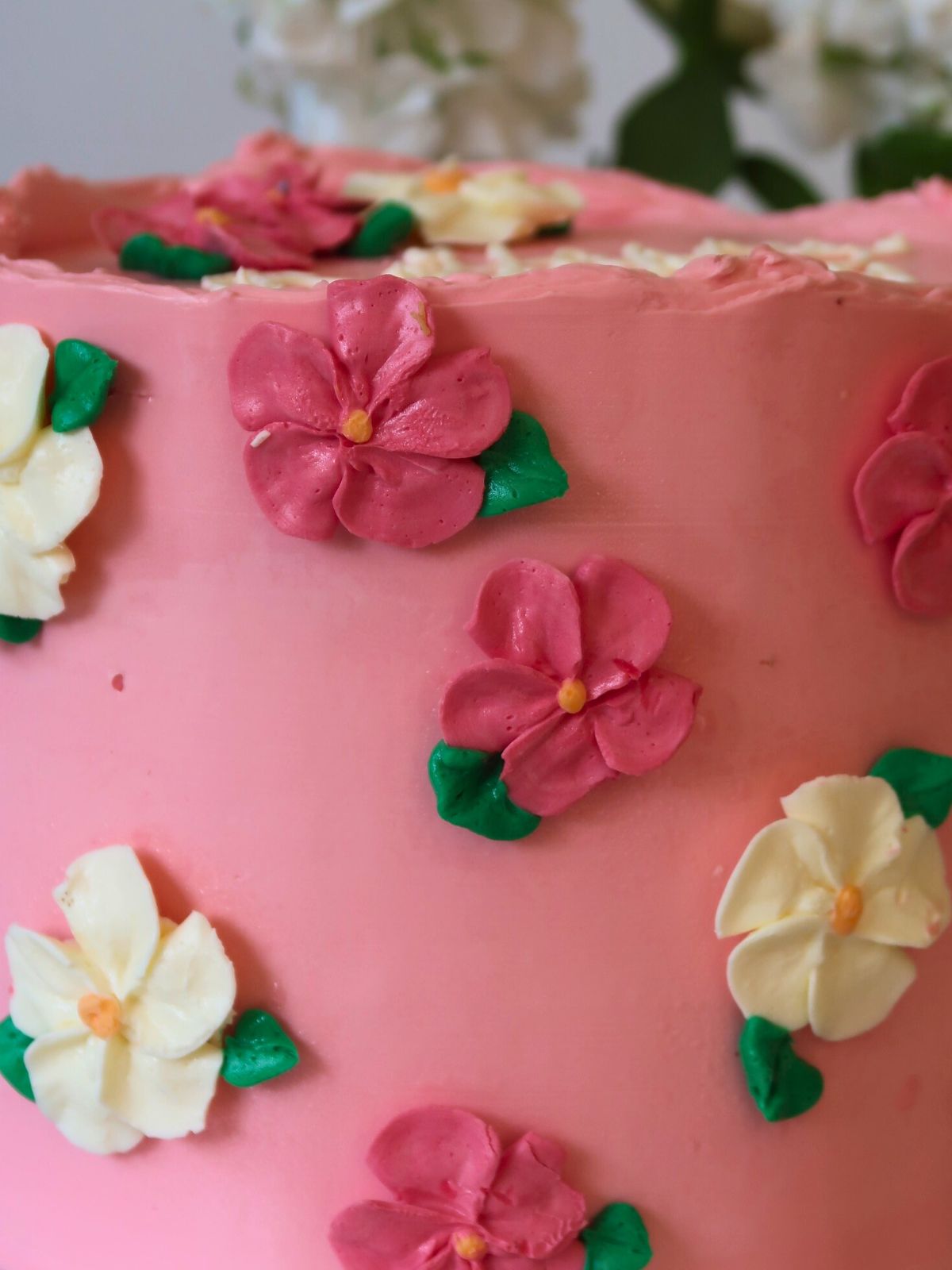 Blossoms Buttercream Bloom Birthday Cake | FREE Delivery | London & Surrey
