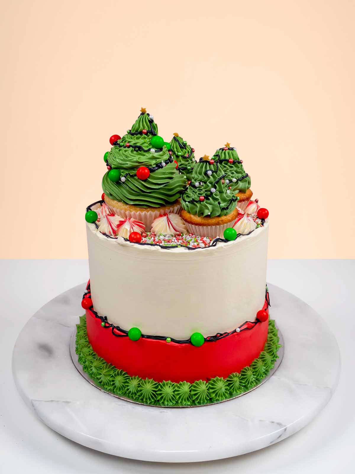 Festive Christmas Cakes Delivered | Free Delivery | London & Surrey