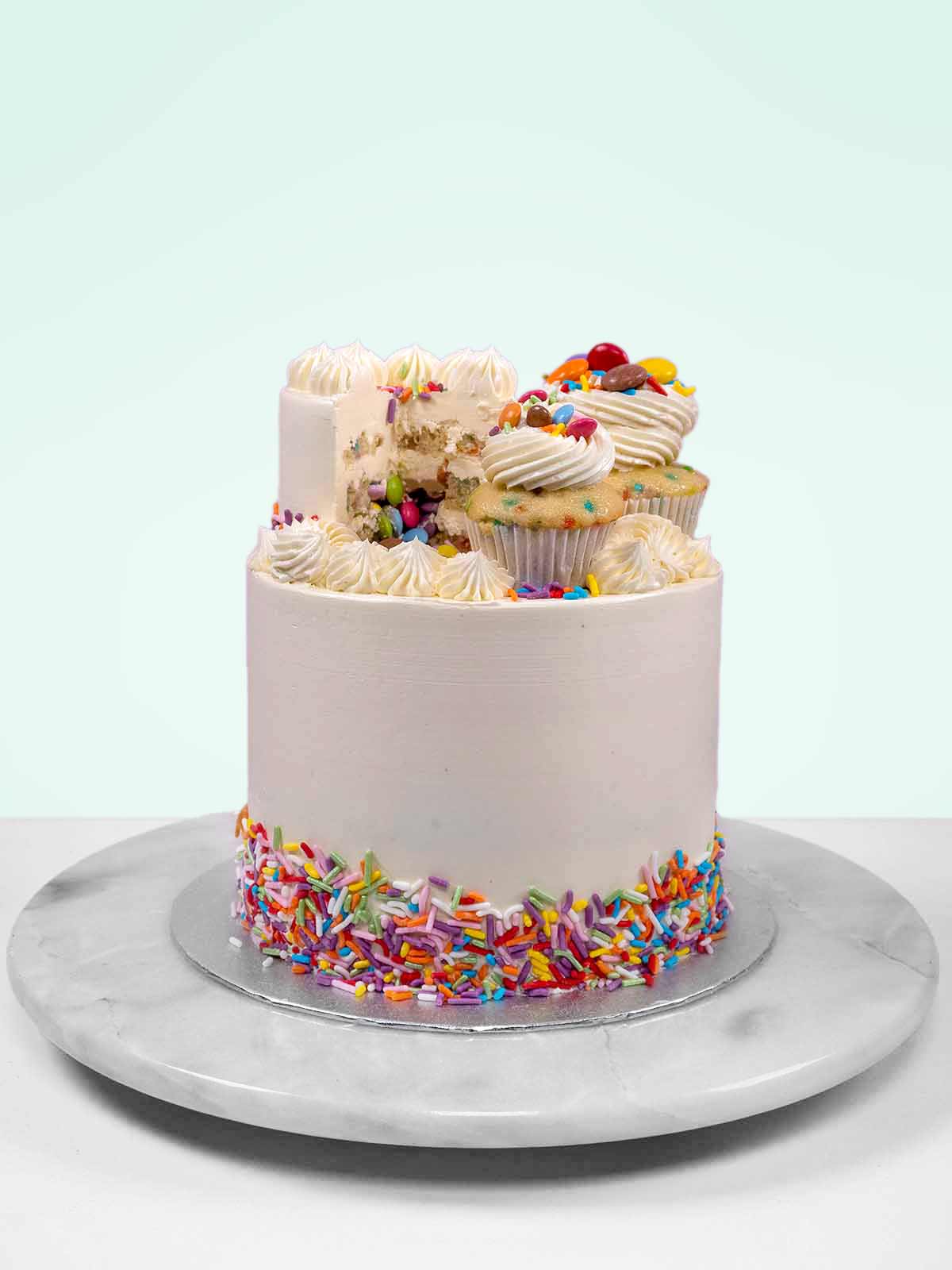 Meta Funfetti Pinata Cake | Free Delivery | London & Surrey