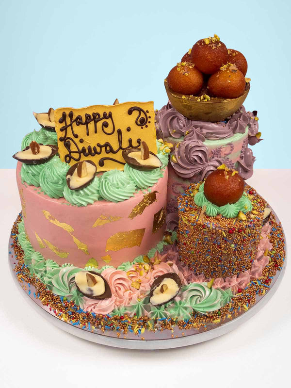 Diwali Gulab Jamun Cake | Free Delivery | London & Surrey