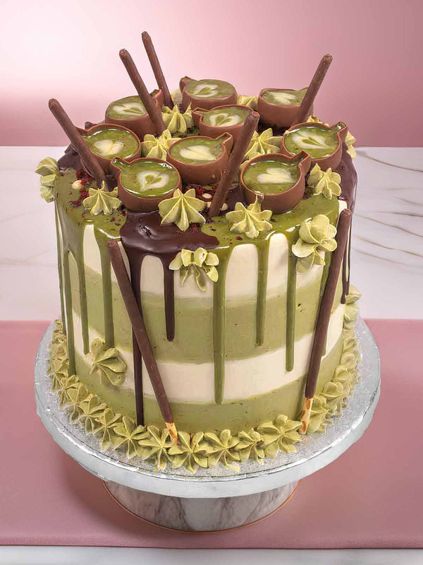 Matcha Latte Cake | Free Delivery | London & Surrey