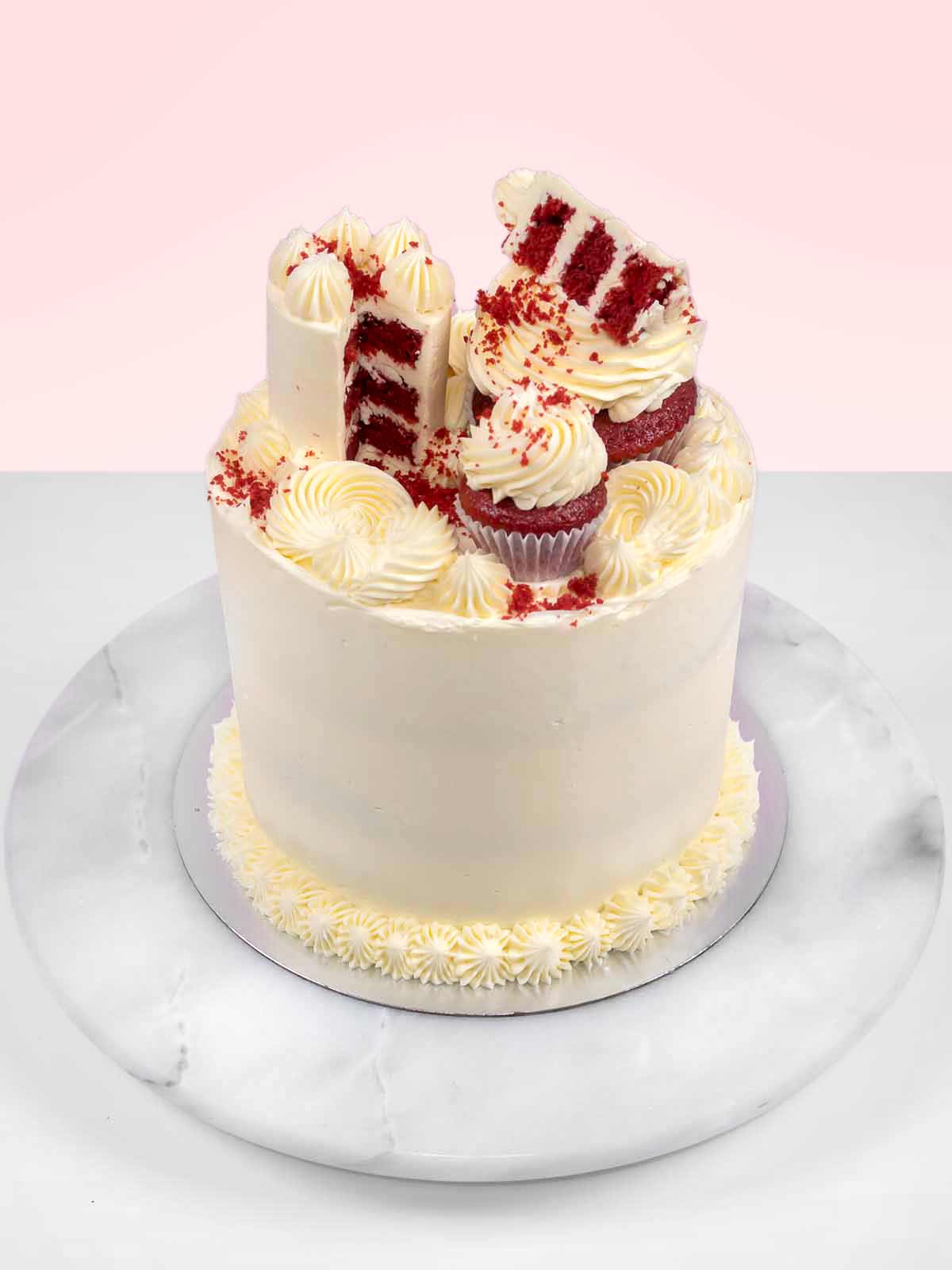 Luxury Red Velvet Cake | Free Delivery | London & Surrey