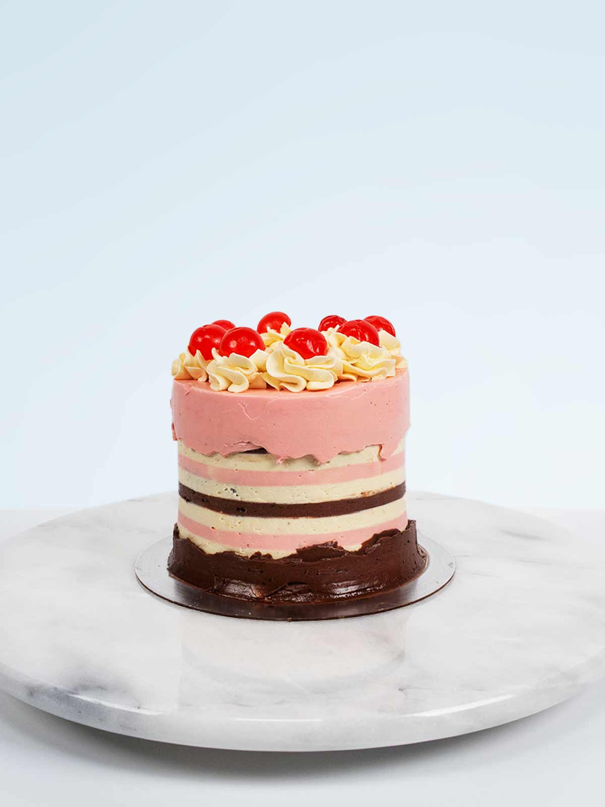 Mini Neopolitan Fault Line Cake | Free Delivery | London & Surrey