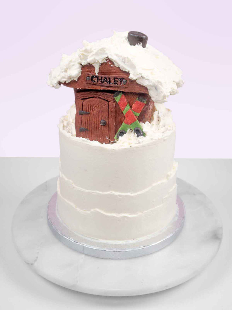 Ski Lodge Cake | Free Delivery | London & Surrey