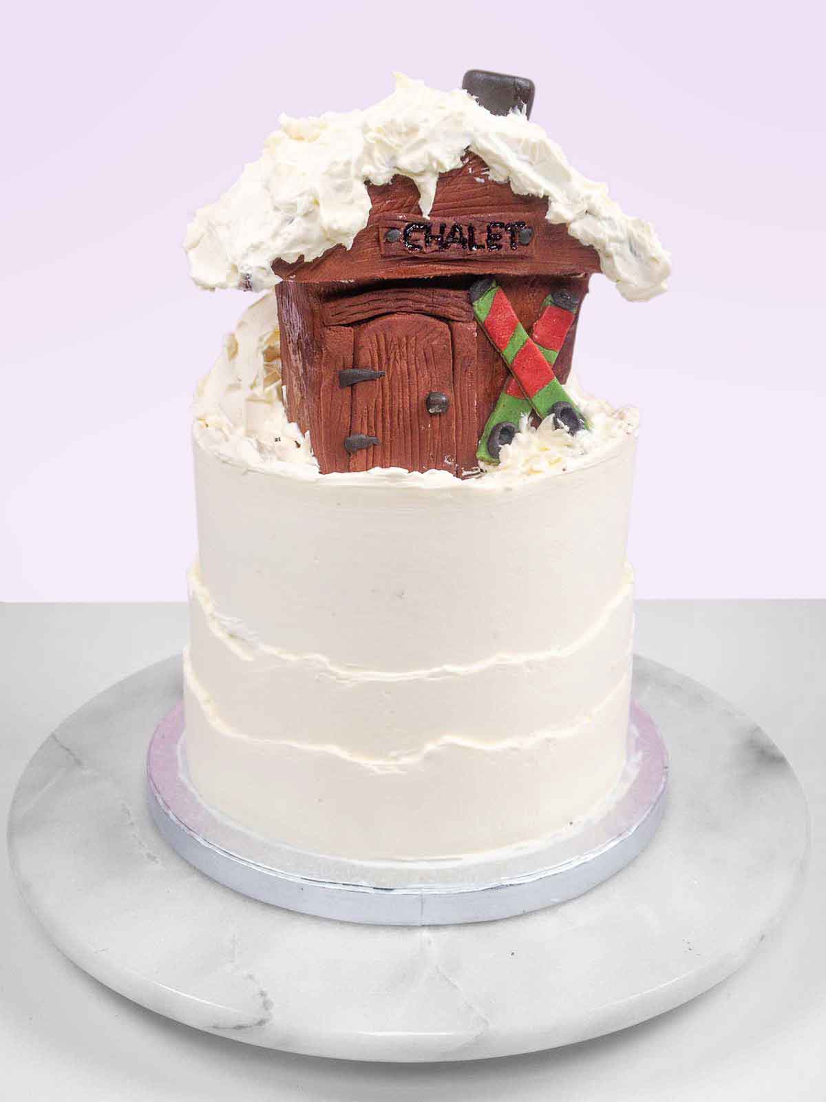 Ski Lodge Cake | Free Delivery | London & Surrey