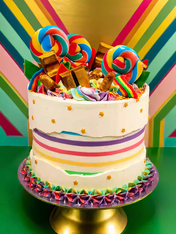 Willy Wonka Golden Ticket Cake | Free Delivery | London & Surrey